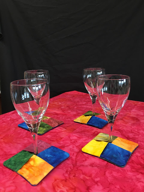 Batik Painting Coasters