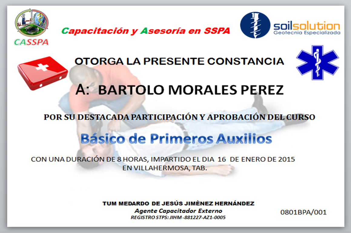 Capacitación y Asesoría en SSPA: Diploma y DC-3