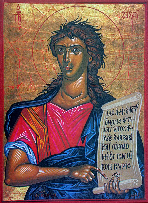 ORTHODOX CHRISTIANITY THEN AND NOW: Prophet Zechariah as a Model for ...