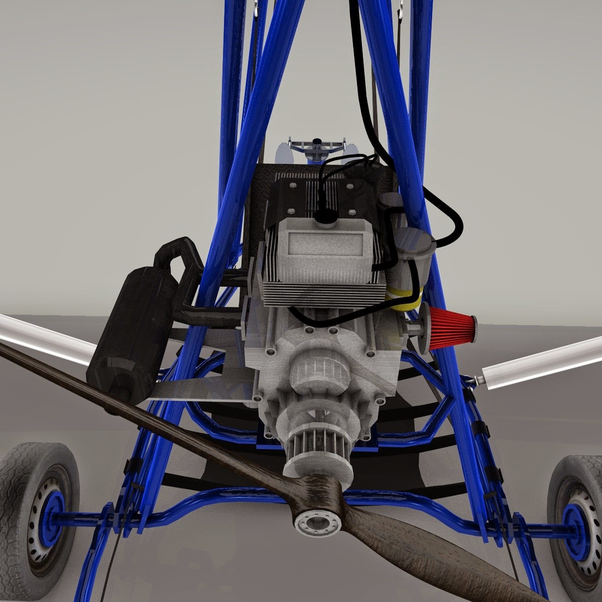 Ultralight Aircraft 3D Model | JonnyChapps