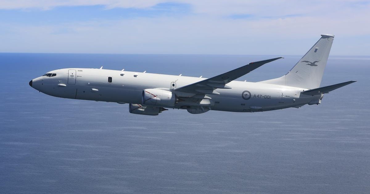 Australia receives 8th P-8A Poseidon multi-mission maritime patrol ...