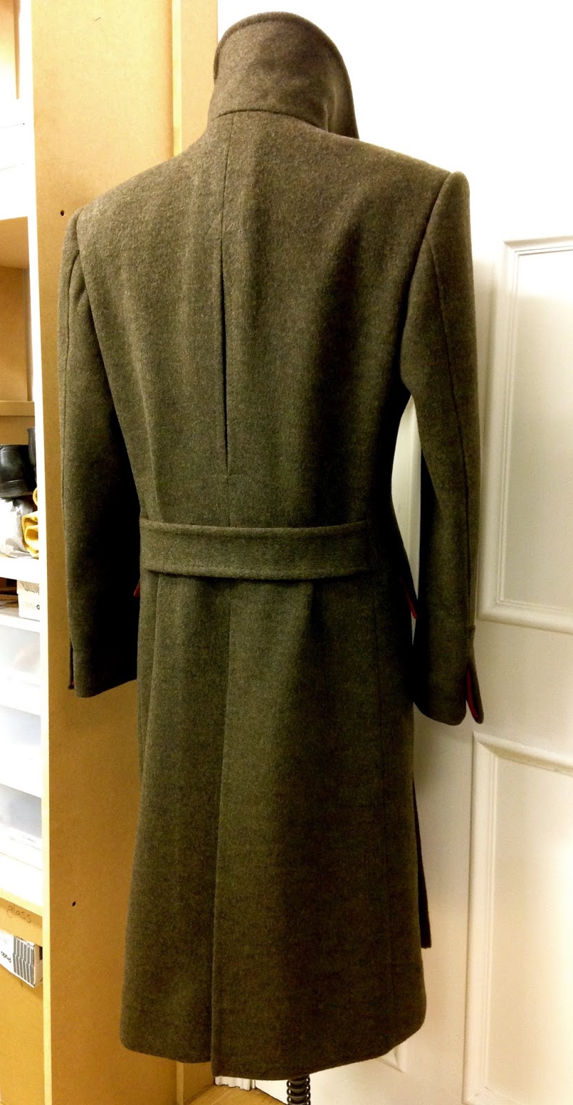 DAVIDE TAUB: Gieves & Hawkes Bespoke Great Coat in Double-Faced Wool ...