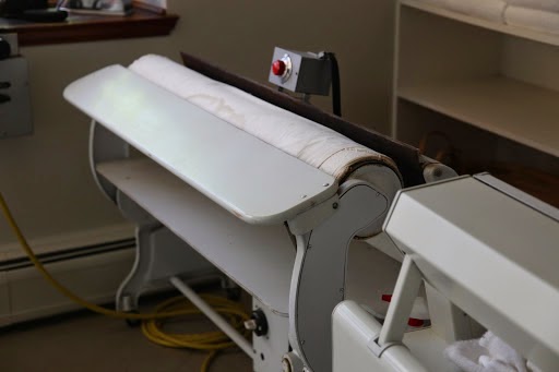 Antique Style: Ironing Vintage Linen Napkins With A Miele Rotary Iron