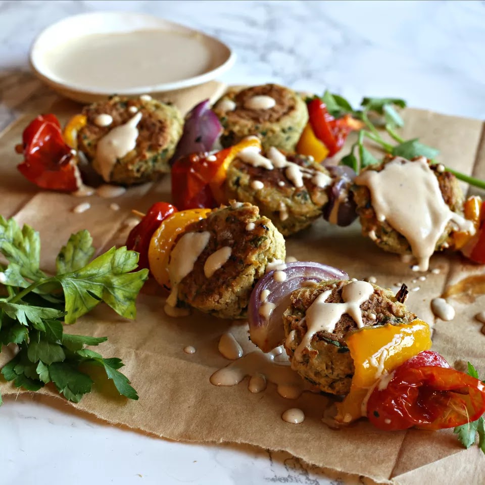 Lunch Box-Worthy Falafel Kebabs | Appetizers and Snack Recipes