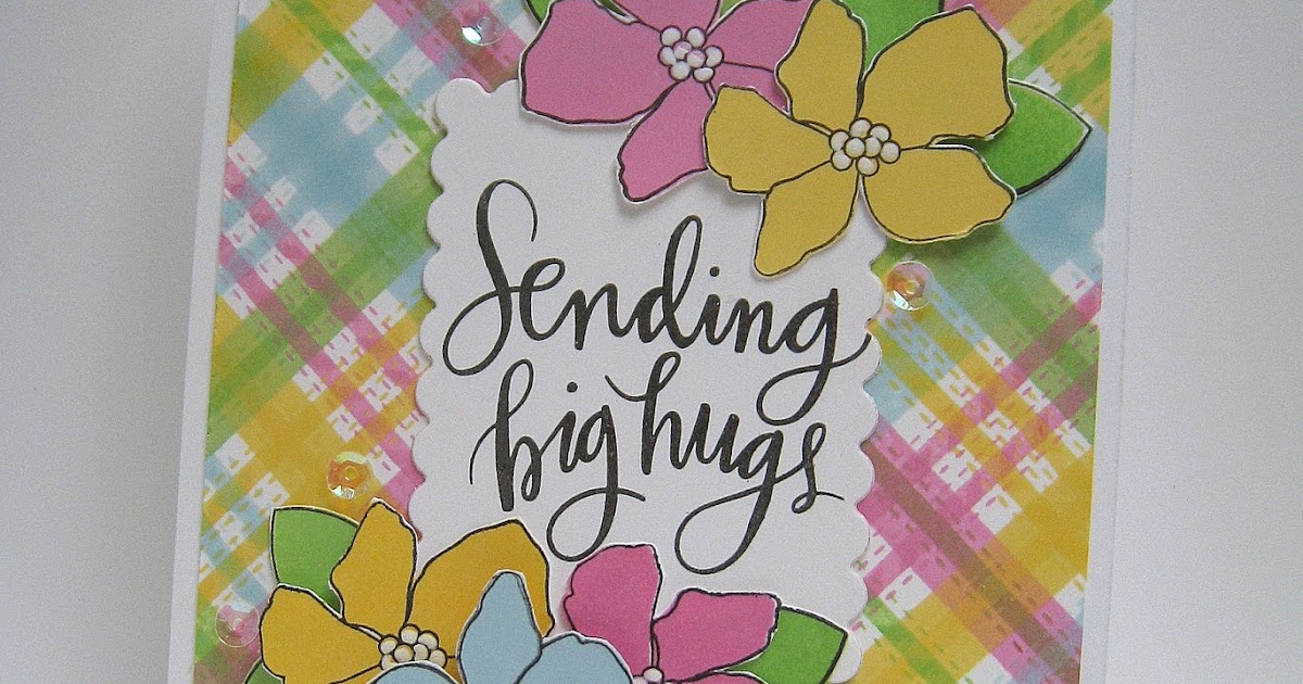 Sending Hugs: Spring Plaid