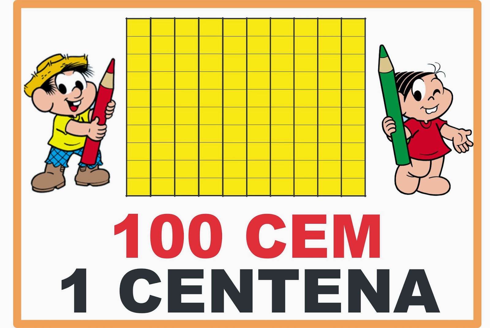 Cartaz Unidade Dezena E Centena - RETOEDU