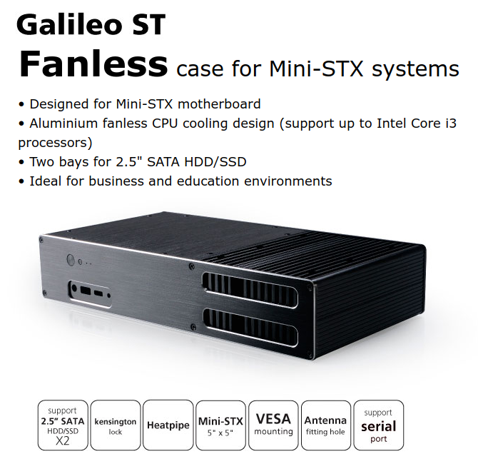FanlessTech: Akasa's Mini-STX case is finally here