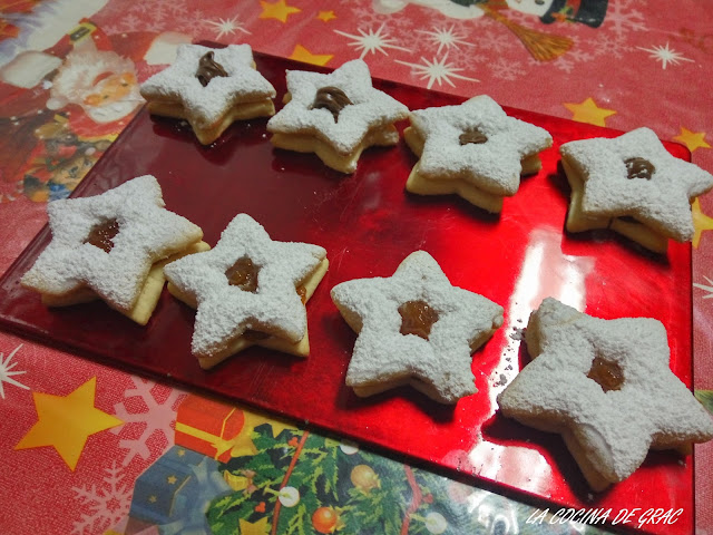 GALLETAS DE ESTRELLAS NAVIDEÑAS
