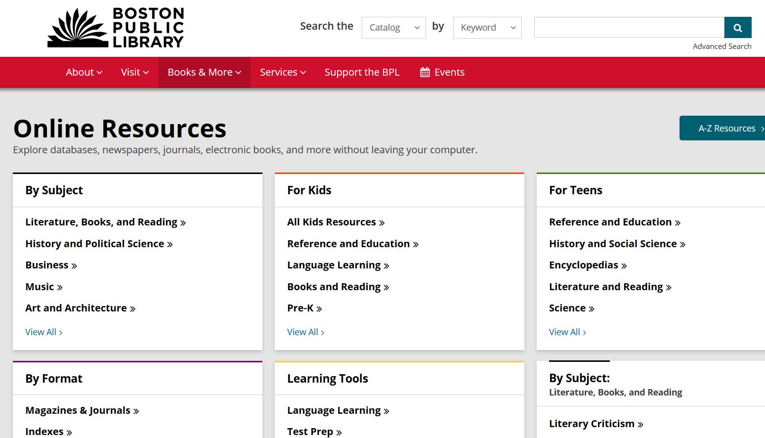 Heath Free Public Library: Online Resources