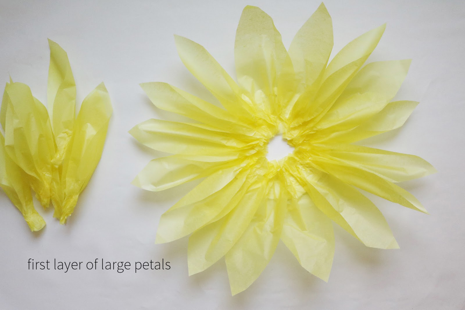 the creative bag blog: Let's Celebrate with DIY Giant Tissue Paper Flowers
