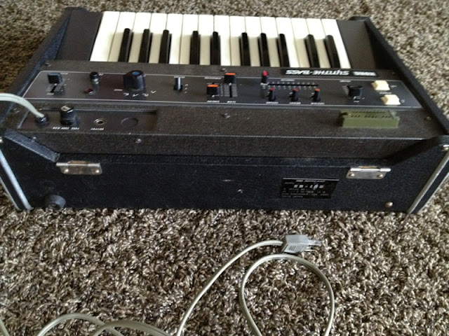 MATRIXSYNTH: Vintage Korg SYNTHE-BASS Synthesizer with Built-in Case