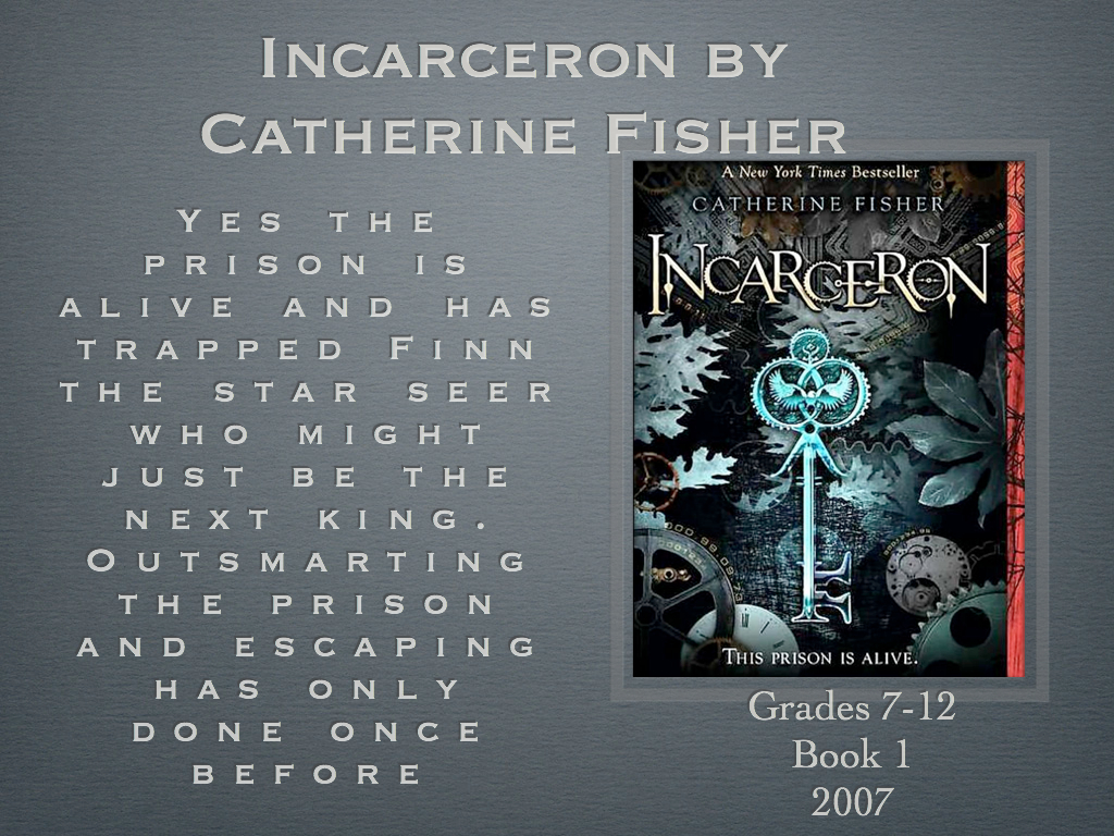 Young Adult Reading Machine: Incarceron by Catherine Fisher