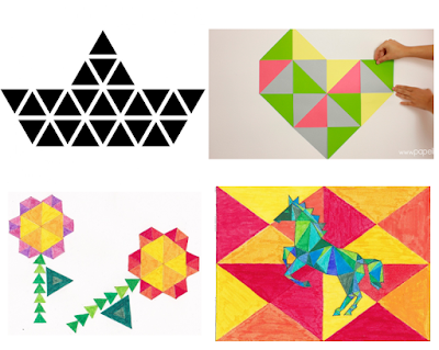 EXPRES(ARTE): Composición por medio de triángulos