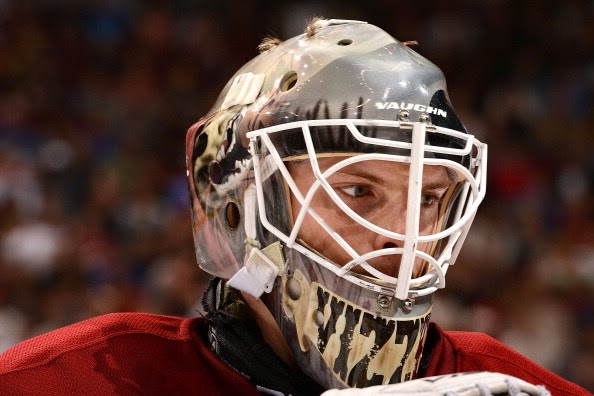 I Love Goalies!: Mark Visentin 2013-14 Mask