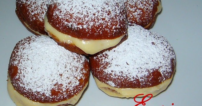 LA COCINA DE ENRIQUE: BOMBAS RELLENAS DE CREMA PASTELERA