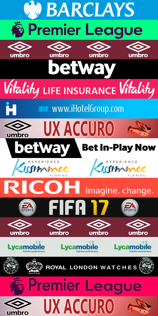 fifa-patchs: FIFA 16 West Ham Adboards
