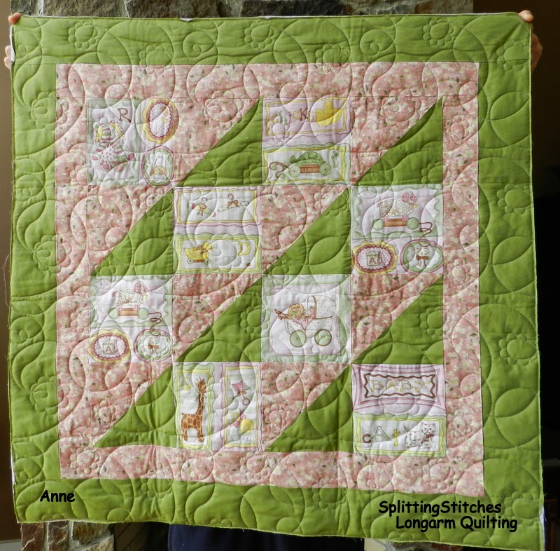 SplittingStitches Longarm Quilting: Quilter of the day...