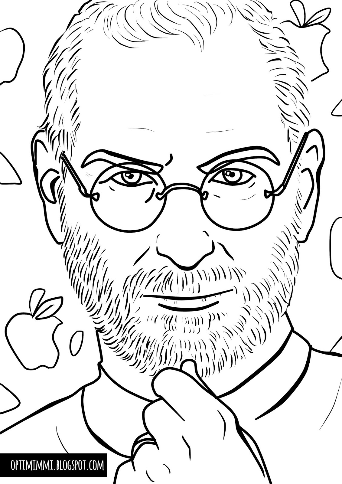 Inktober 2018: 31 coloring pages / 31 Värityskuvaa