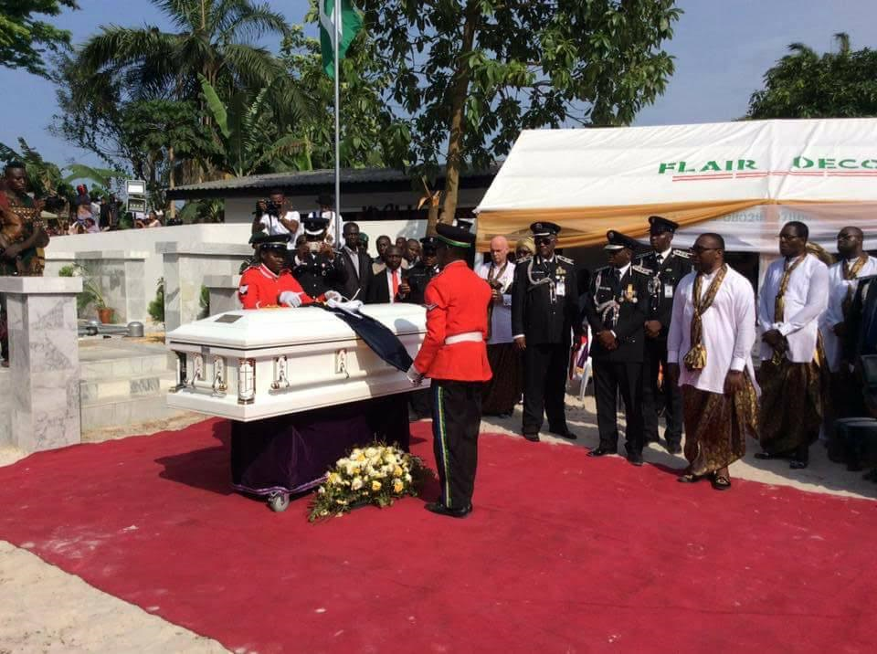 Photos from the Funeral of former IGP, Etim Okon Inyang