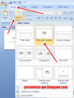 Cara Membuat Presentasi Sederhana Dengan 2 Slide Menggunakan Powerpoint ...