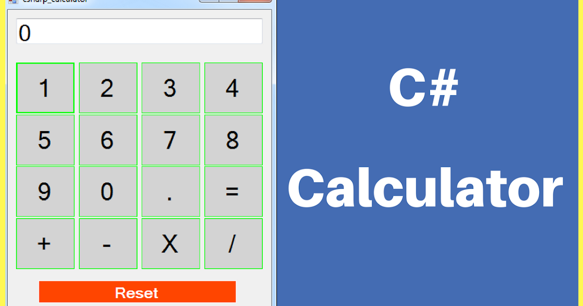 C Calculator Source Code Bahasa Pemrogaman