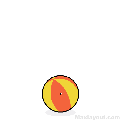 Tip.maxlayout.com: Flash: อนิเมชั่นบอลเด้งดึ๋ง (Animate Bouncing Ball)
