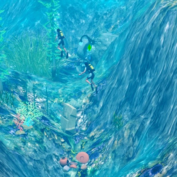 Simming in Magnificent Style: Joana's Deep - diving spot