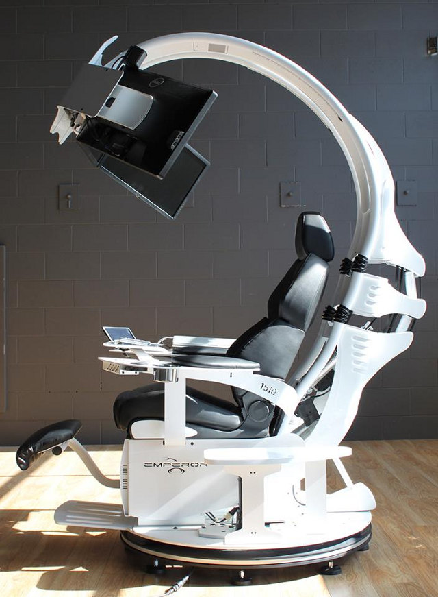 I'm In The Future!: $21,500 Computer Pod Work Station - Magazine ...