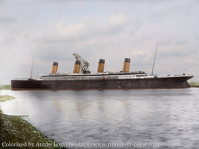 The Real Titanic in color - Titanic 3D