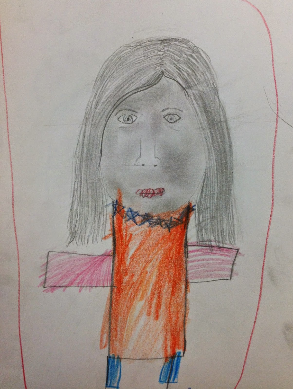 Miss Arty Pants: Portrait Drawing and Collaborative Art