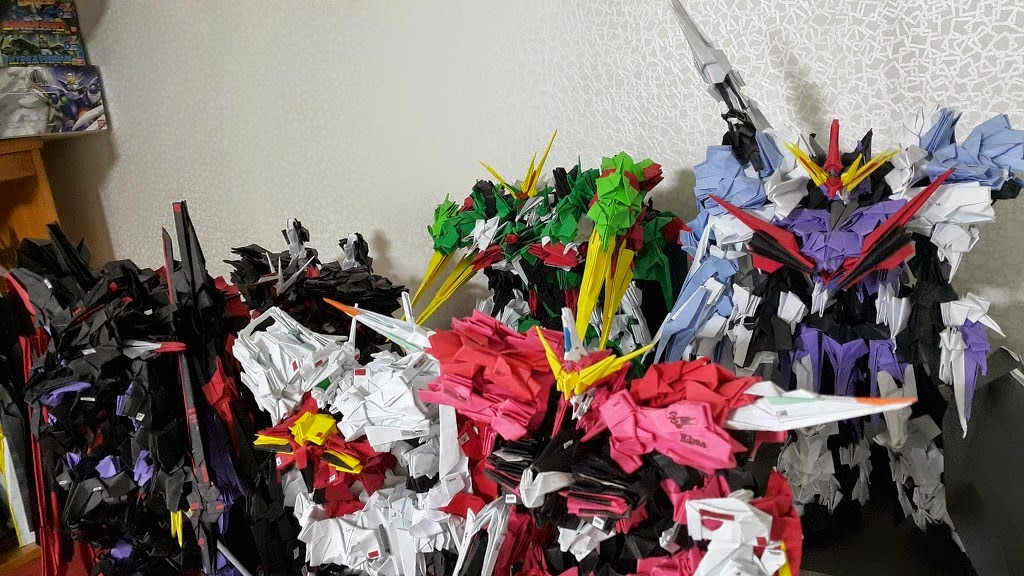 Gundam Family: Gundam Papercraft: Justice Gundam Origami