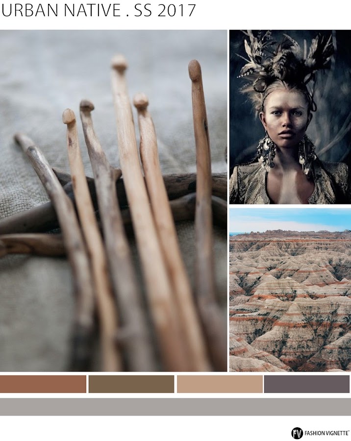 FASHION VIGNETTE: TRENDS // FV MICRO TREND . URBAN NATIVE - SS 2017