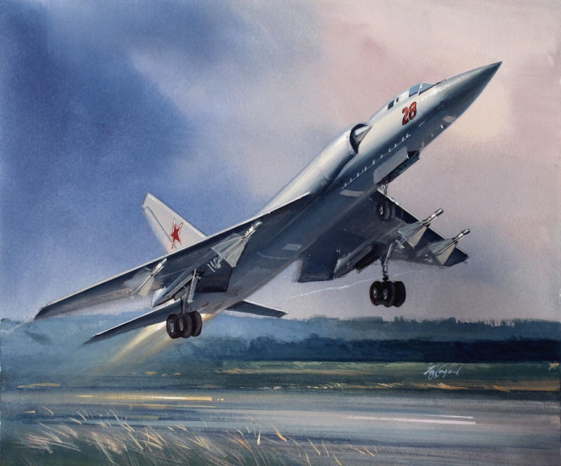 FDRA - Fuerza Aérea: Caza de largo alcance: Túpolev Tu-28