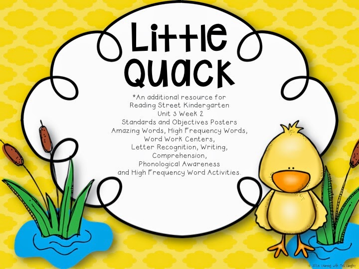 Peek at my Week: Little Quack | Learning with Mrs. Langley