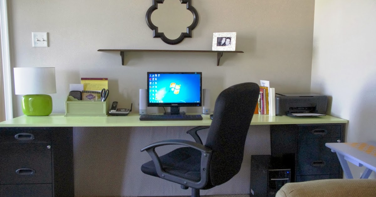 Maximize Your Office Space: DIY Desk and a Solution for Unsightly ...