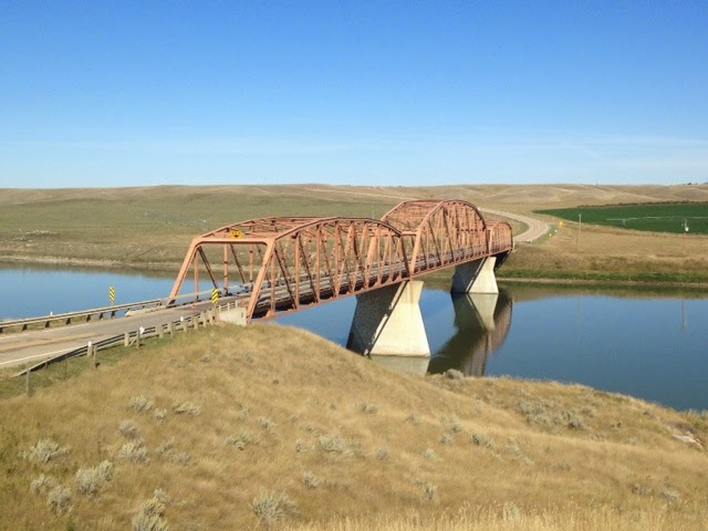 The view from here: Between Rolling Hills and Hays, Alberta