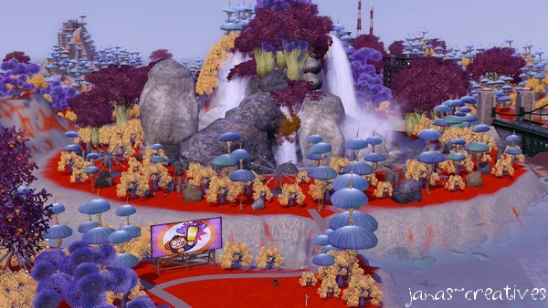 Space Sim City: Best alien worlds for Sims 3 / Лучшие инопланетные городки