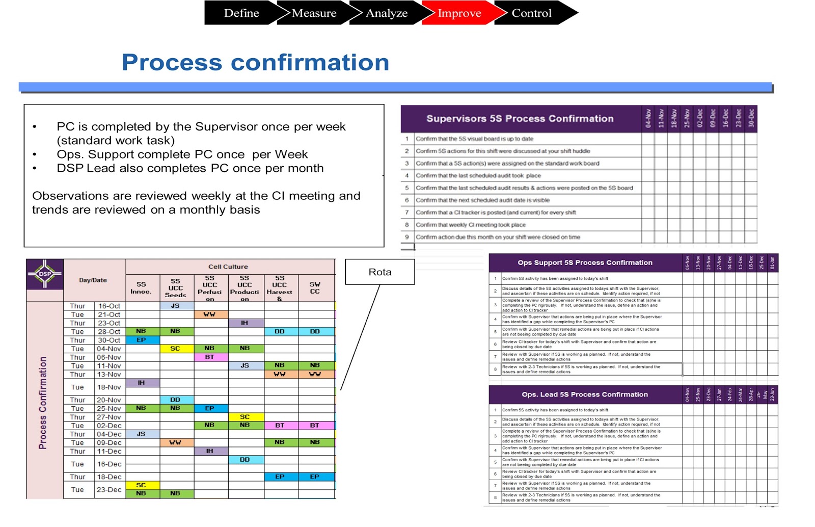 Lean Project: The Introduction of 5S into Cell Culture