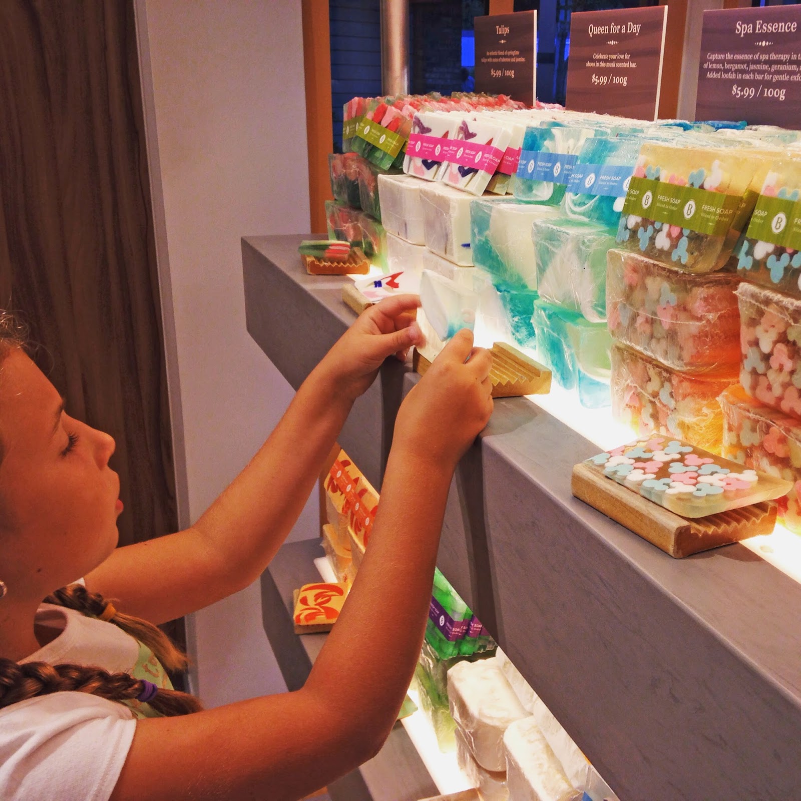 Basin Soap Downtown Disney