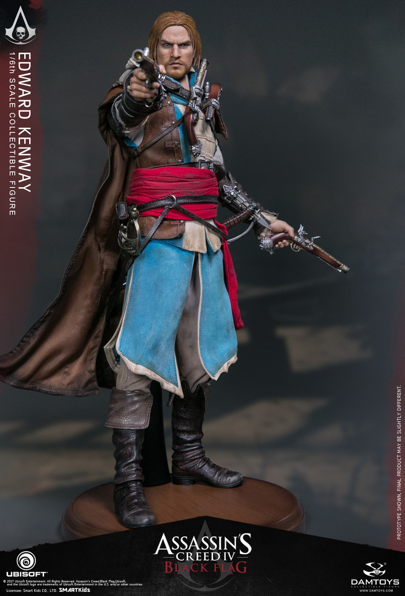 toyhaven: Dam Toys Assassin's Creed IV:Black Flag 1/6th scale Edward ...
