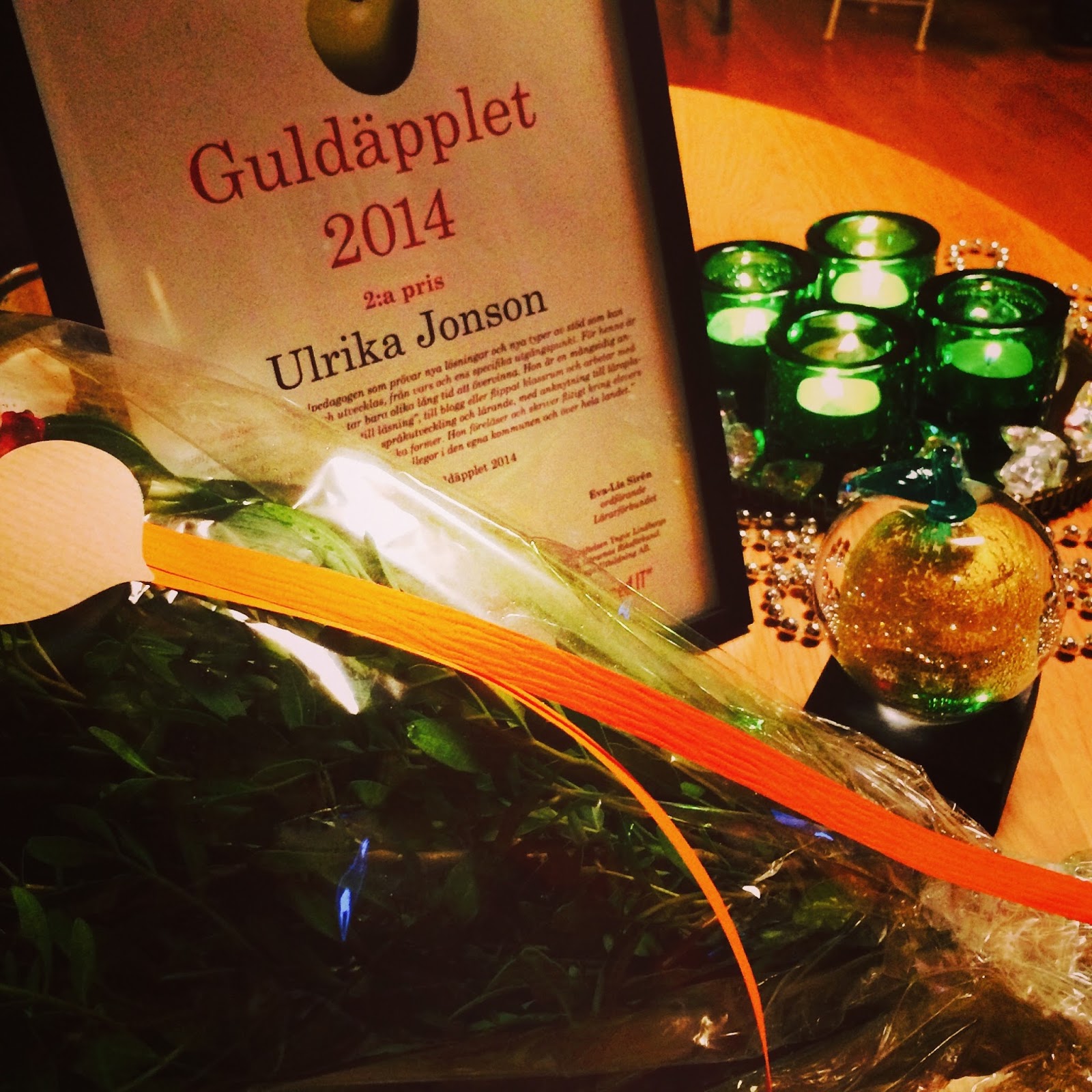 På näthinnan...: Att säga tack och checka ut