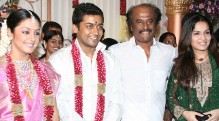 Watch Your Favorite: Super Star Rajinikanth with his daughter Soundarya