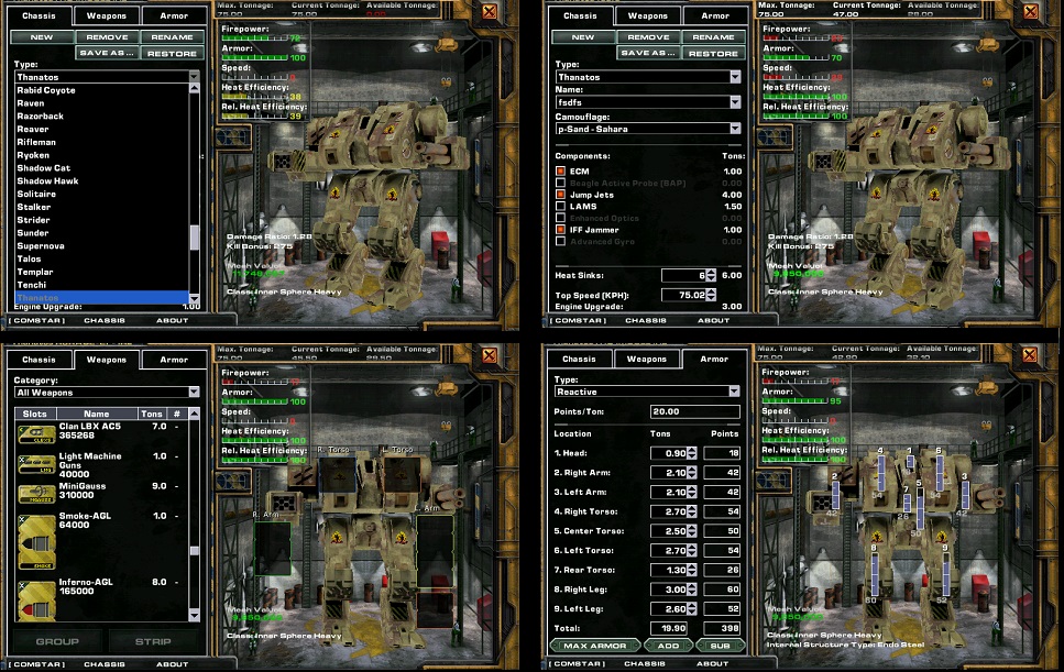 Armada Tridente de Asalto: MECHWARRIOR 4 MERCENARIES