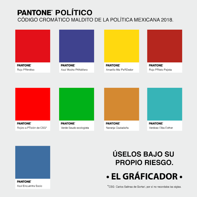 PANTONE POLÍTICO 2018