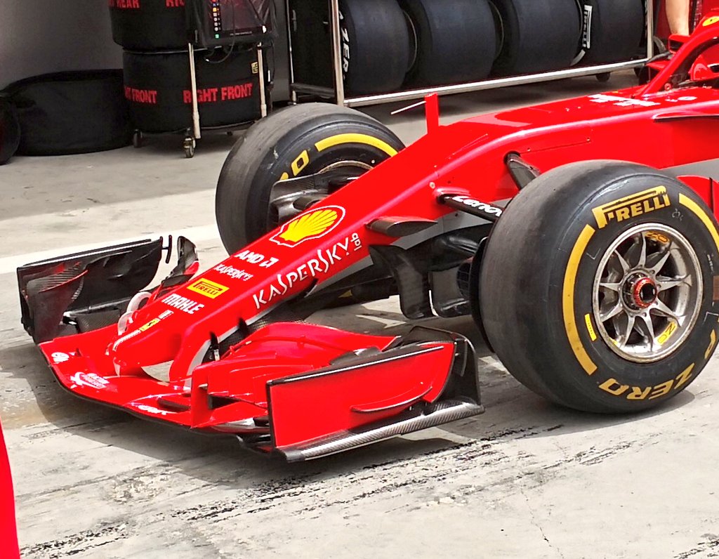 GP BAHRAIN - FERRARI SF71H: c'è una modifica sul diffusore della SF71H