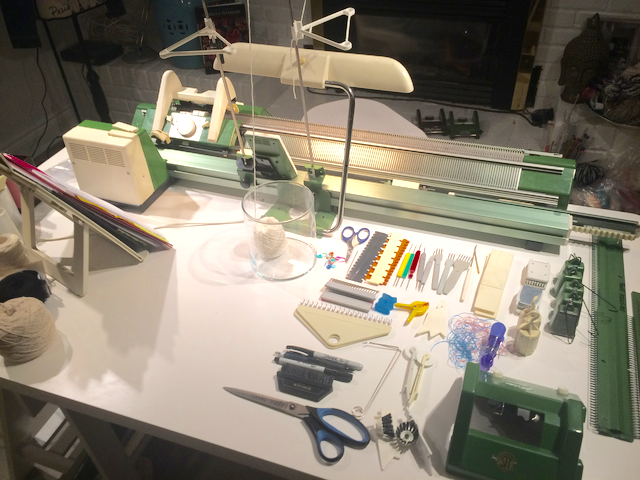 Superba Knitting™: Where I Knit: My Knitting Studio Featuring My ...