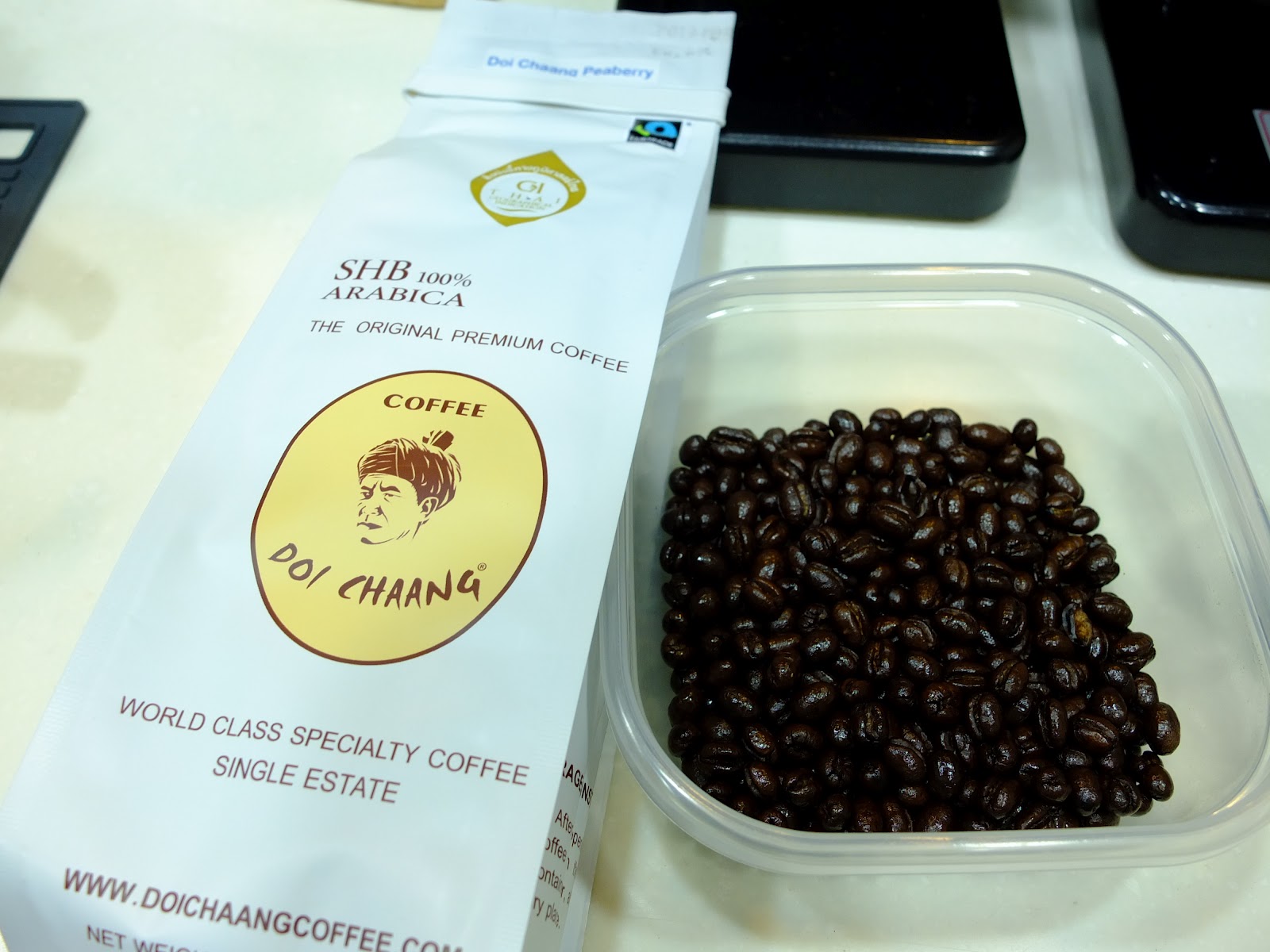 漫步在咖啡店: 來自泰北的好咖啡 - Doi Chaang coffee beans 試煮.