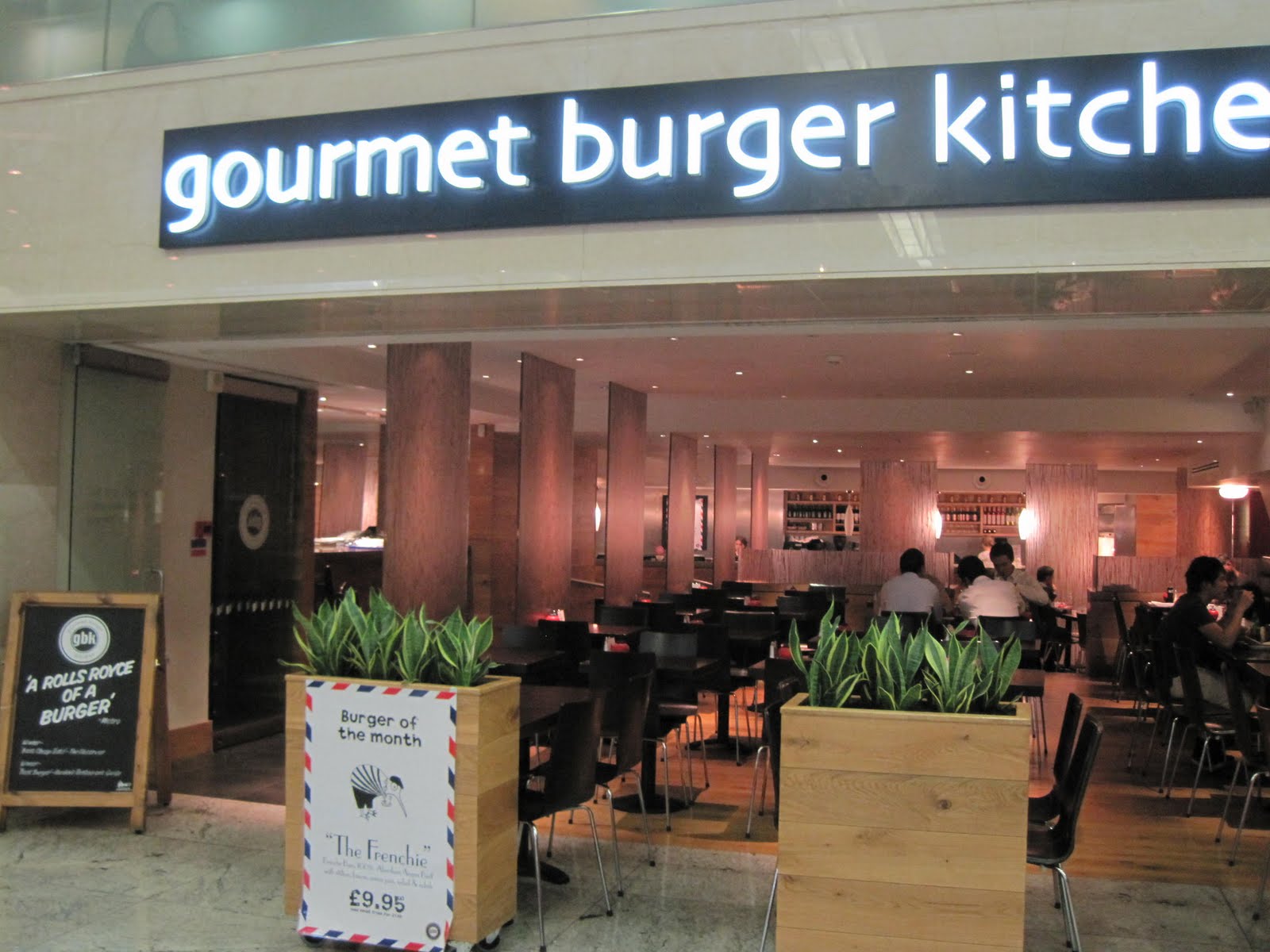 Stuff I Ate: London: Gourmet Burger Kitchen