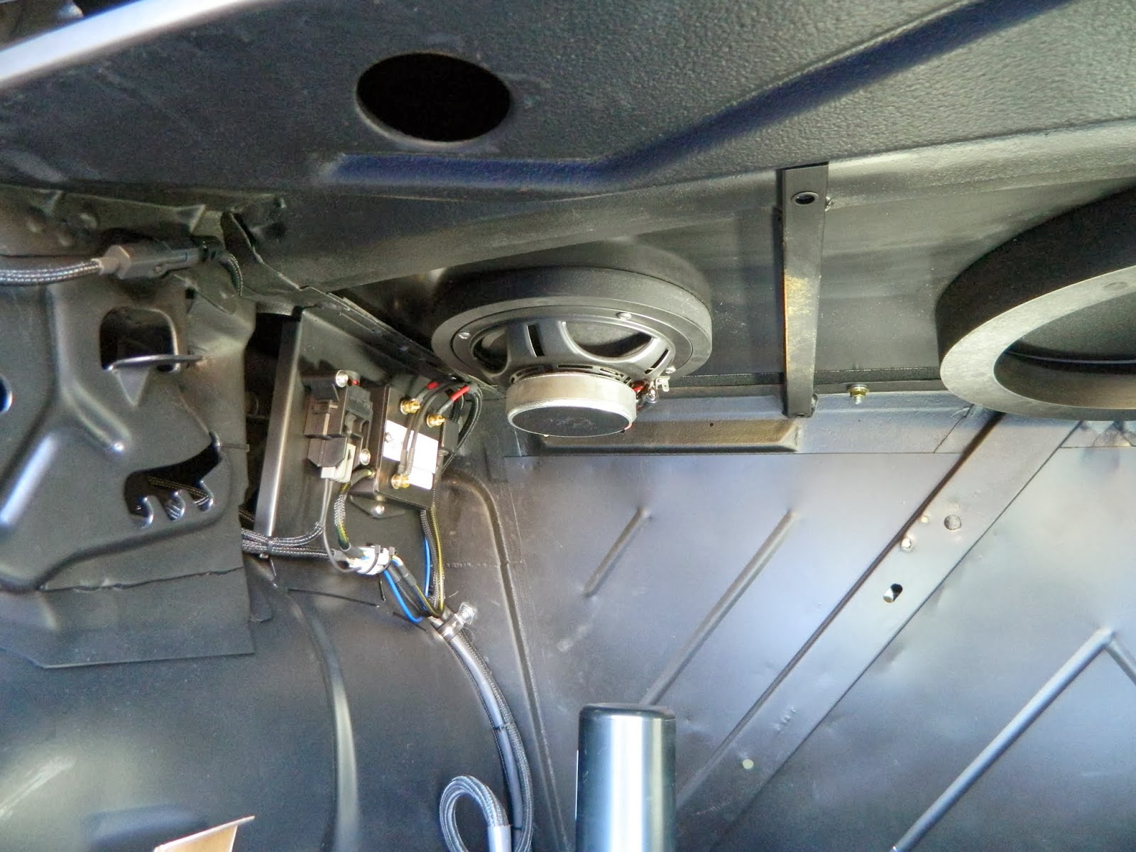 '67 Nova Project: Final Assembly - Rear Speakers (January 18, 2014)