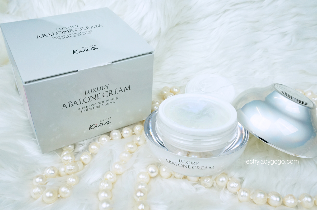 รีวิว Luxury Abalone Cream ครีมหอยเป๋าฮื้อ by Malissa Kiss | TechyLadyGogo